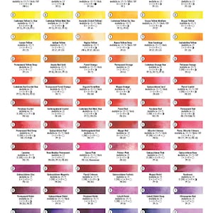 Daniel Smith Watercolor Palette - Choose Your Own Colors! - Etsy