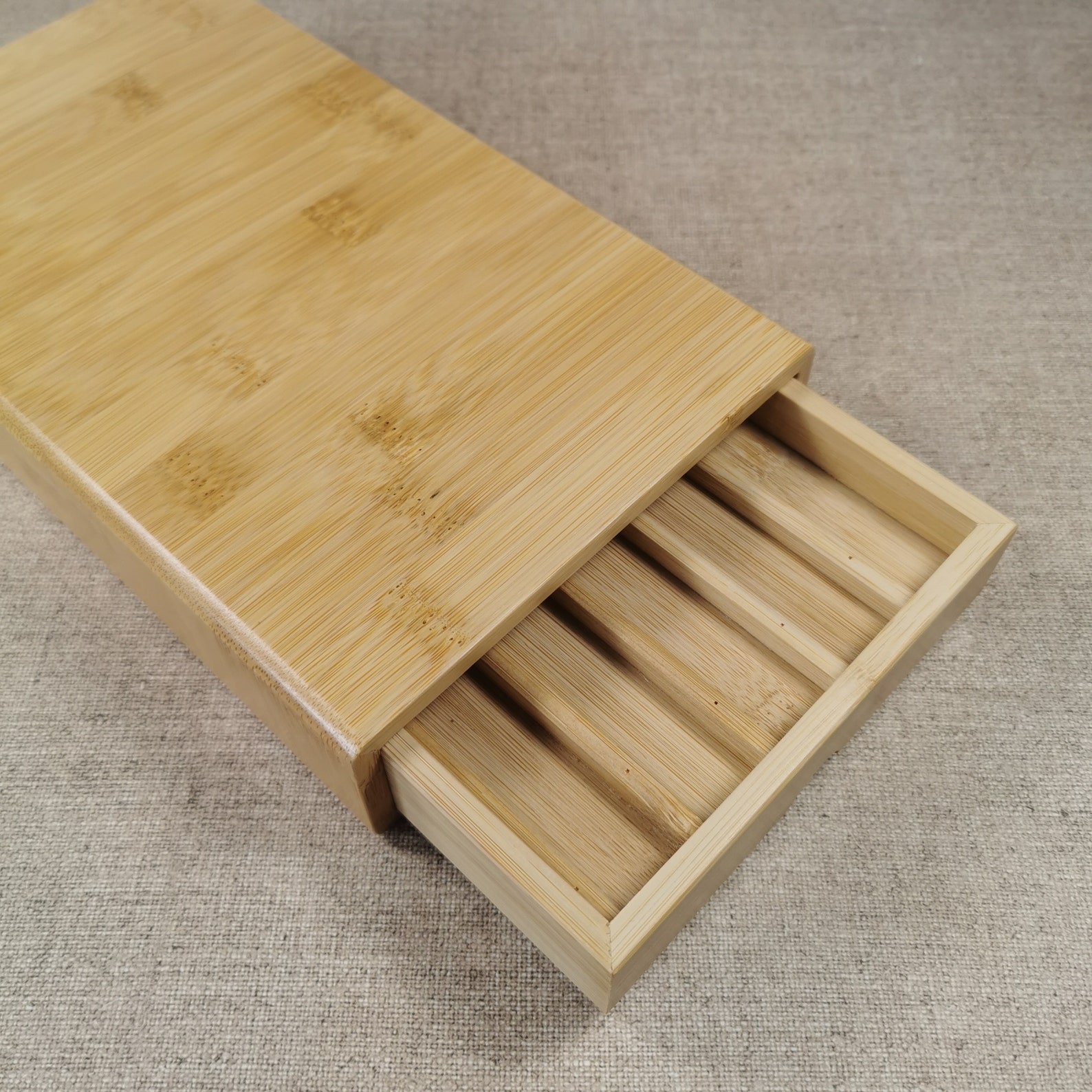 Hand-made Wooden Watercolor Storage Box - Including 50 Half Pans ...
