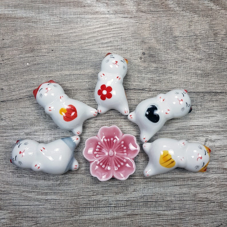 Fat Belly Cats Brush Rest Pen Holder Calligraphy Rest - Etsy