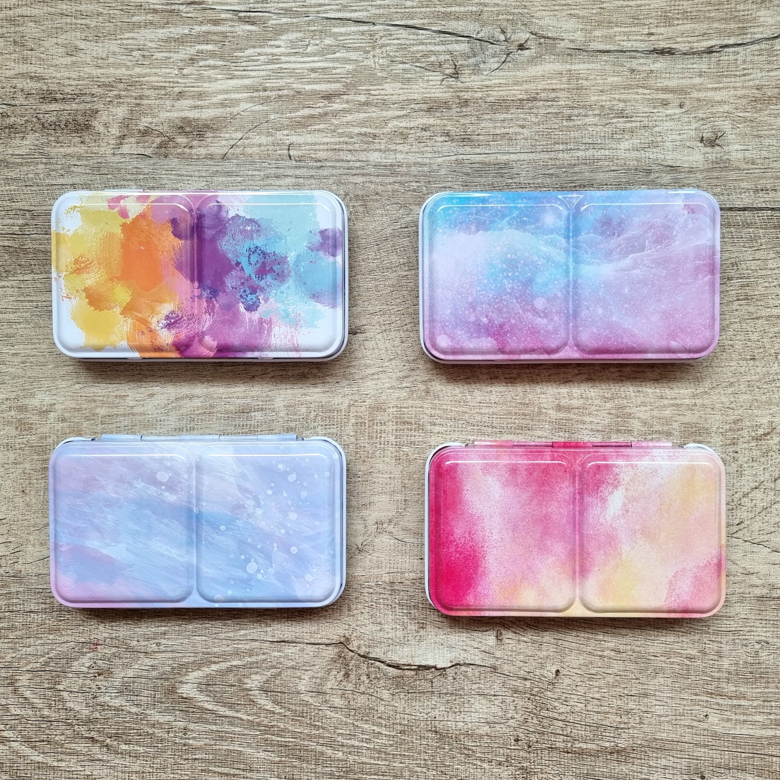 Watercolor Palettes - Mini Watercolor Palette - Gouache Palette ...