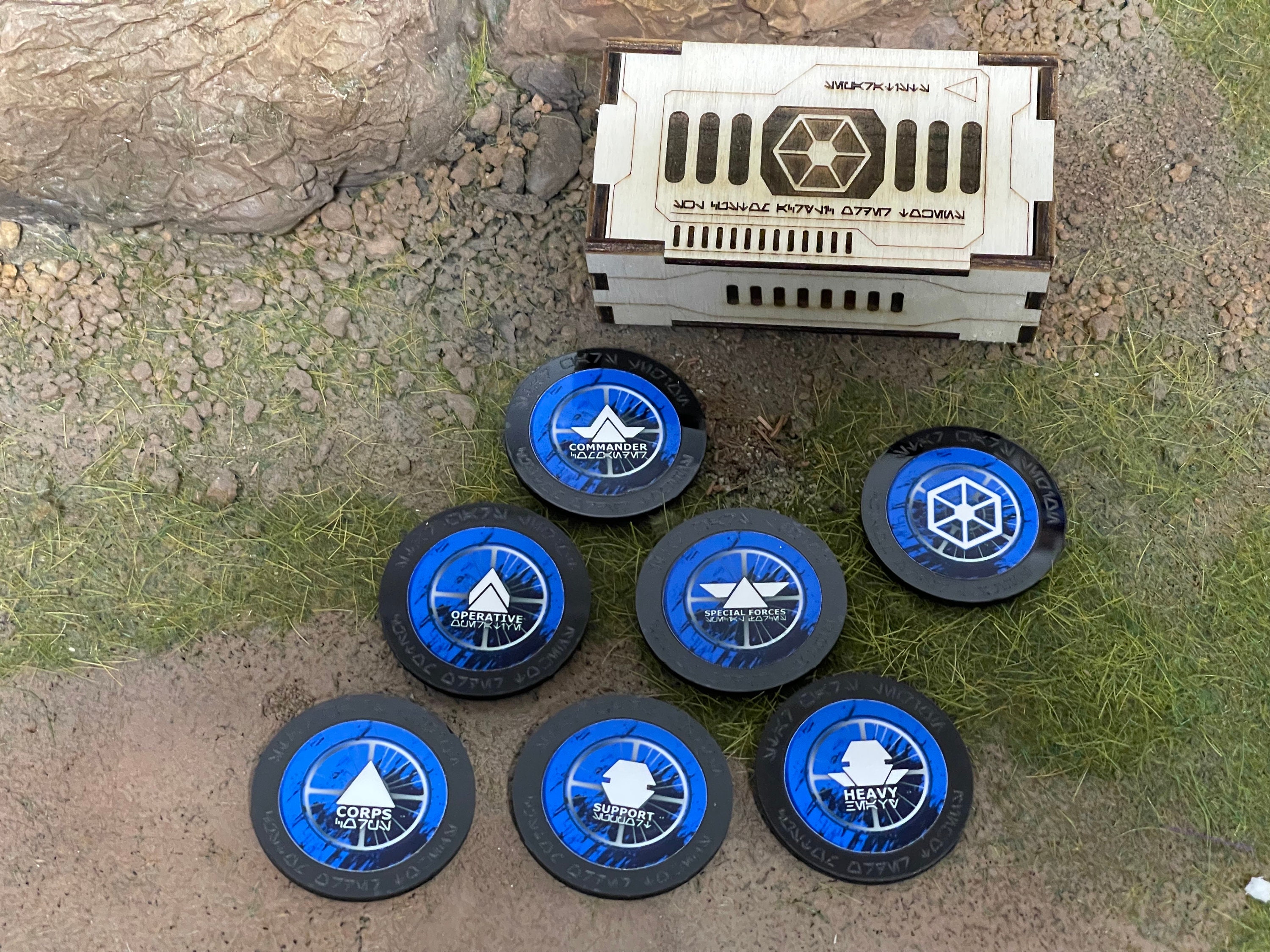 Star Wars Legion Order Tokens Acrylic - Etsy