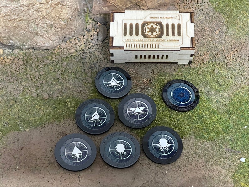 Star Wars Legion Order Tokens Acrylic - Etsy
