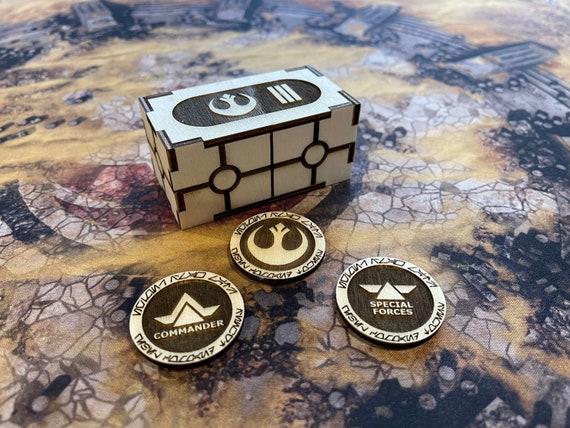 Star Wars Legion Order Tokens Wooden - Etsy