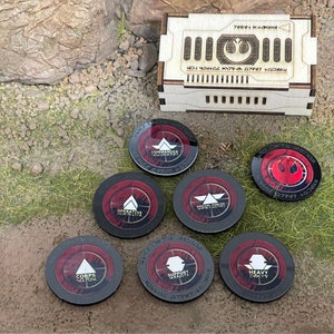 Star Wars Legion Order Tokens Acrylic - Etsy
