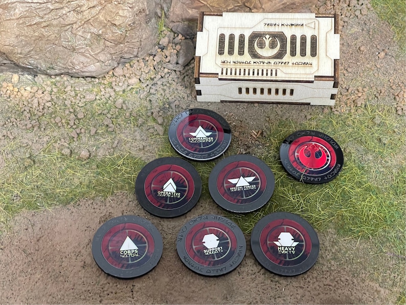 Star Wars Legion Order Tokens Acrylic - Etsy