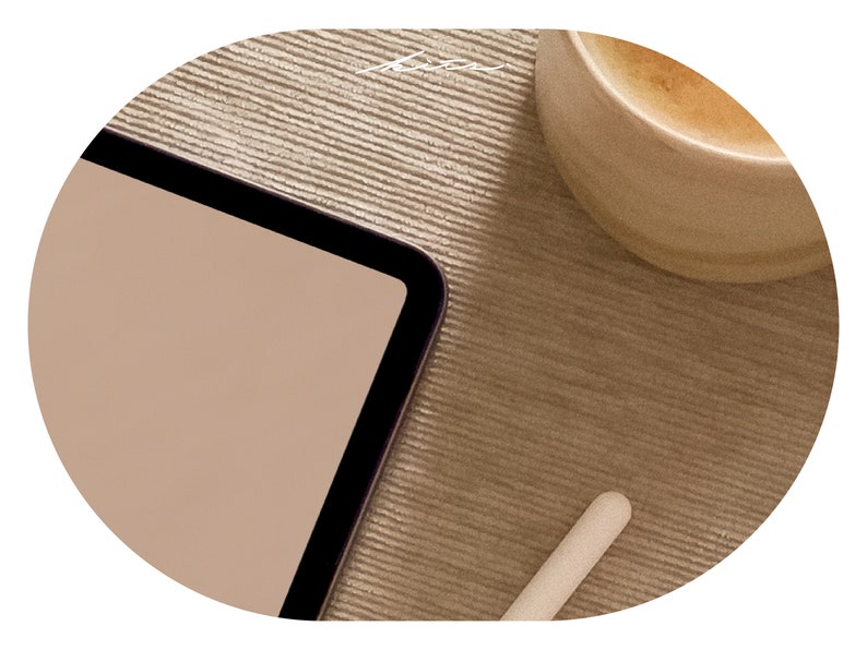 IPad Mockup | Boho Styled | iPad Pro Mobile Tablet Device Screen Mockup ...