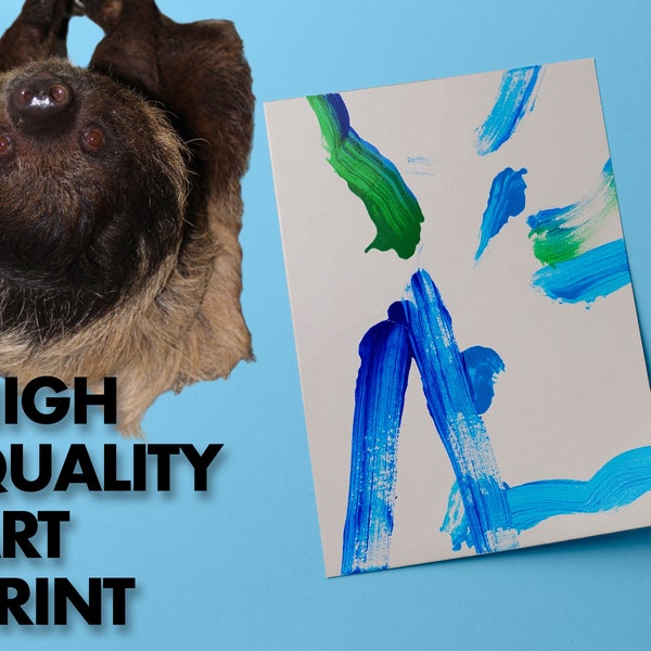 Sloth Painting - Etsy