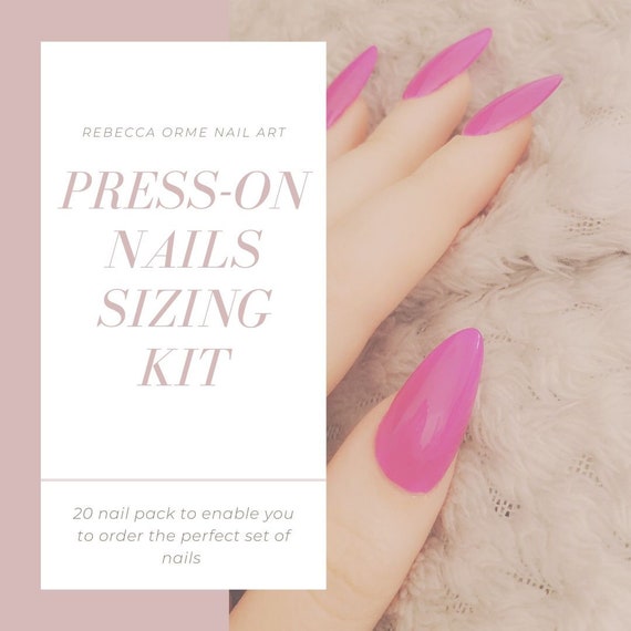Sizing Guide for Press on Nails NEW TIPS for 2022 Custom | Etsy