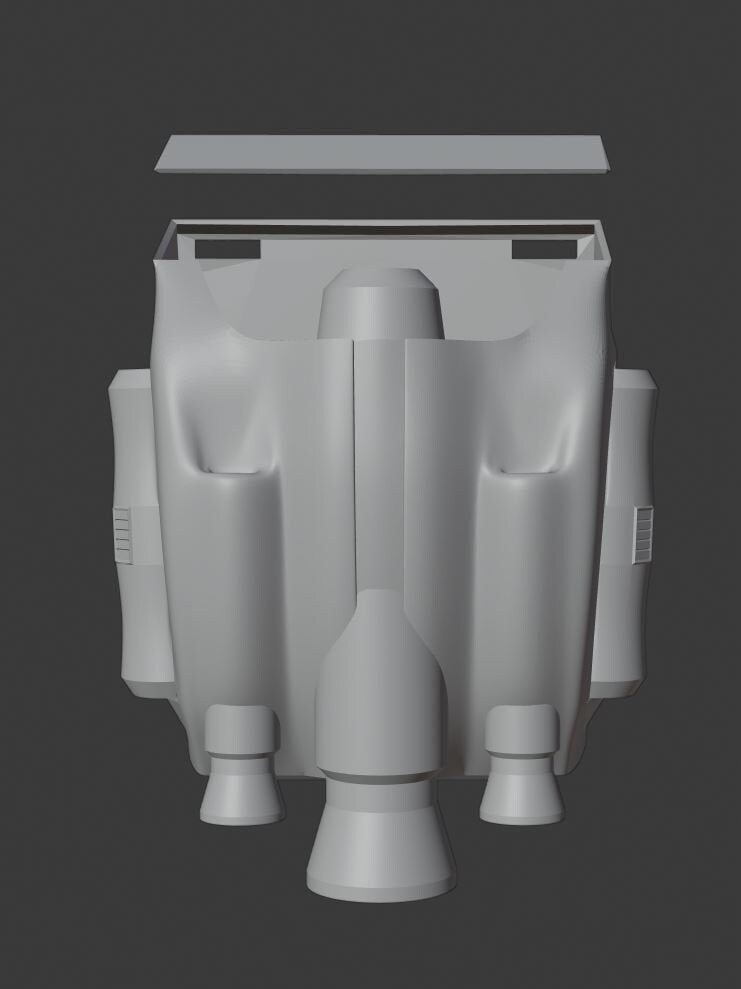 Strap on Cargo Jet Pack (clone Wars Era) - Etsy