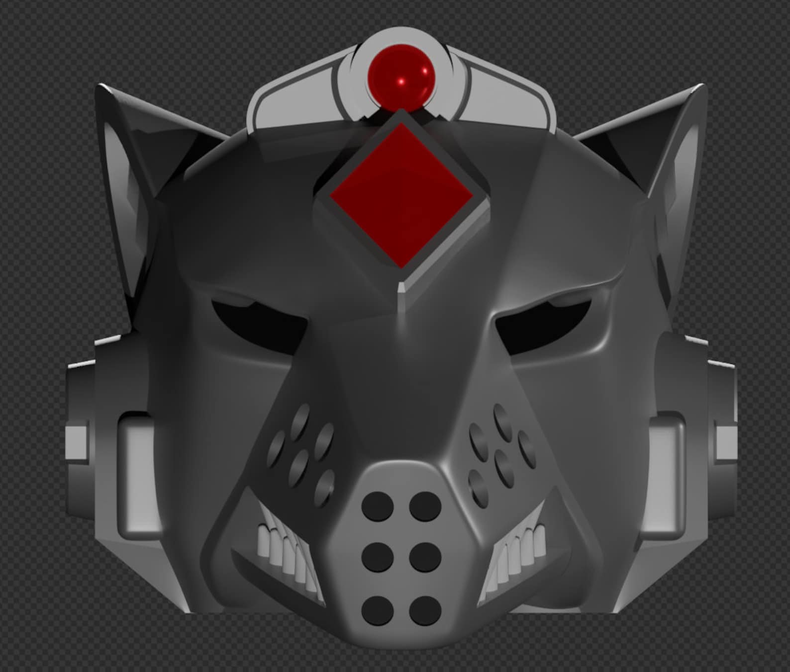 MK6 Space Wild Dog Helmet - Muzzle 6 Hole - Etsy