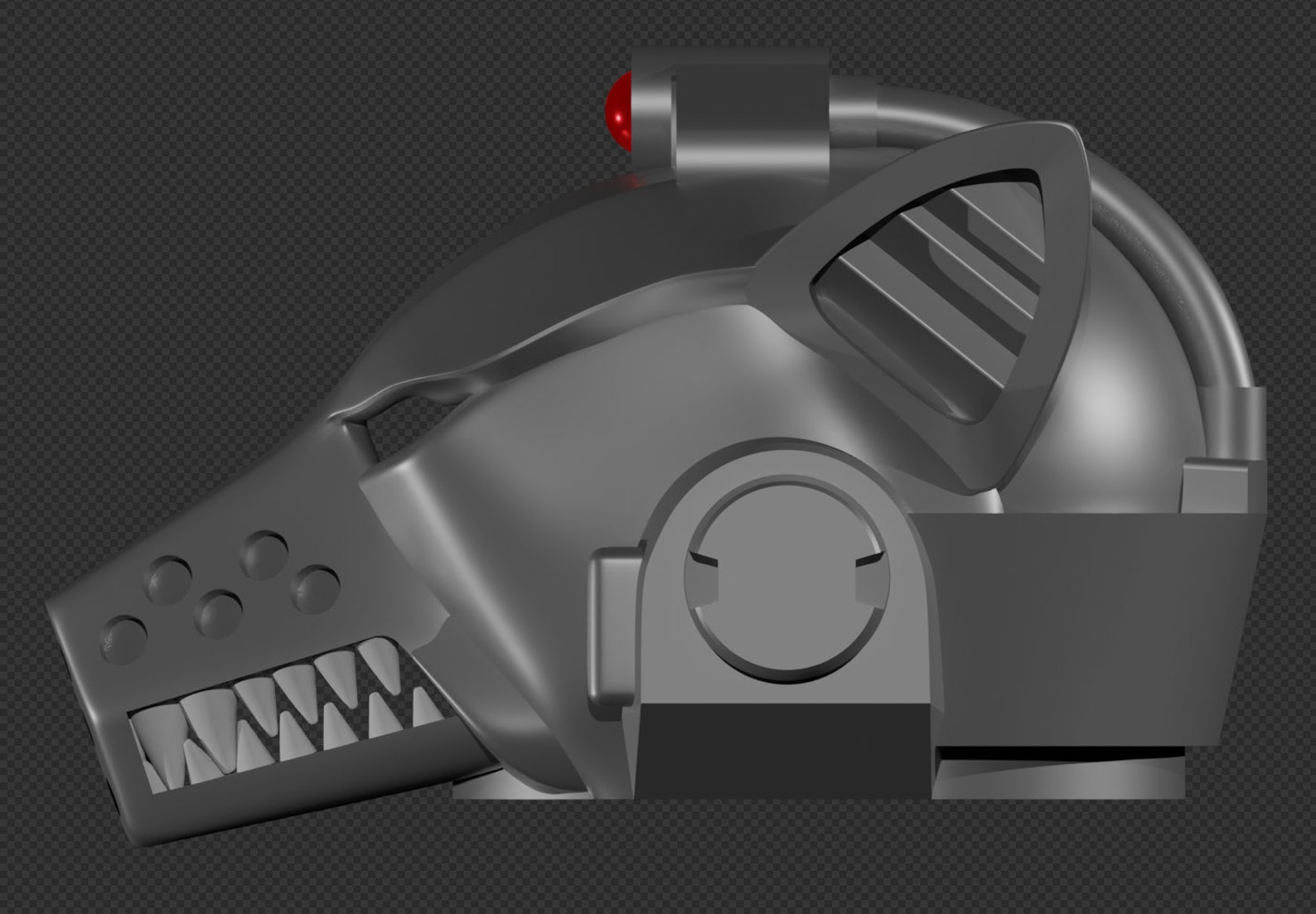 MK6 Space Wild Dog Helmet - Muzzle 6 Hole - Etsy