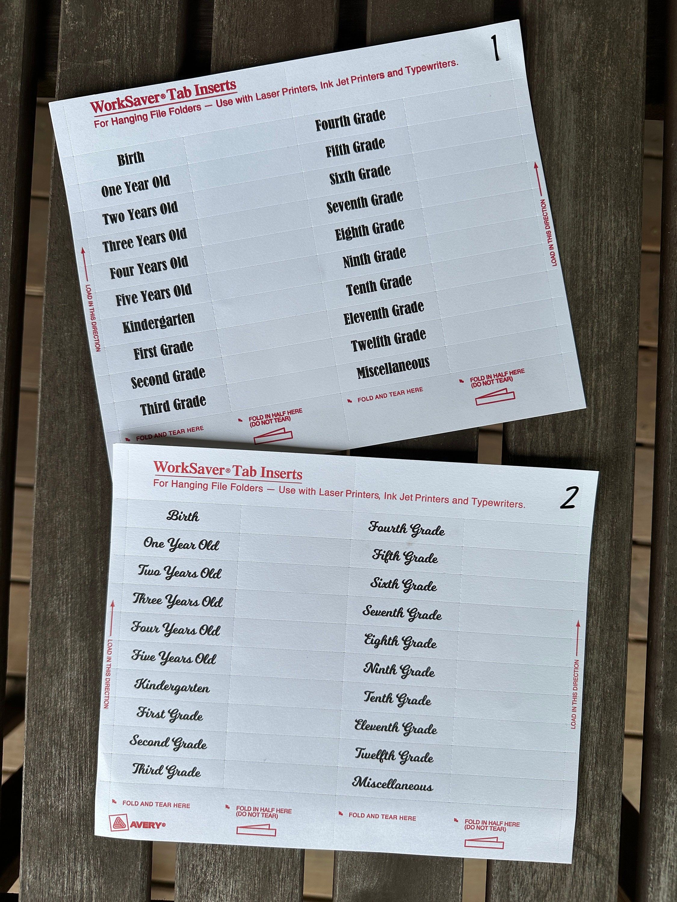 DIY Memory Keeper Kit for School Paper Organization Milestones ...