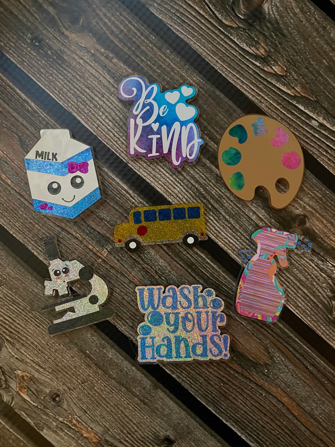 Interchangeable Badge Reel Toppers for Medical Workers, Teachers ...