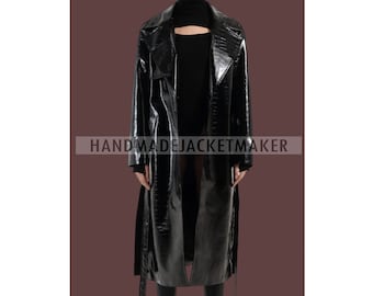 Women Crocodile Coat - Etsy