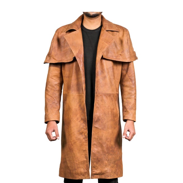 Leather Ranger Coat - Etsy