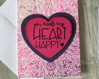 You make my Heart happy wreath | Etsy