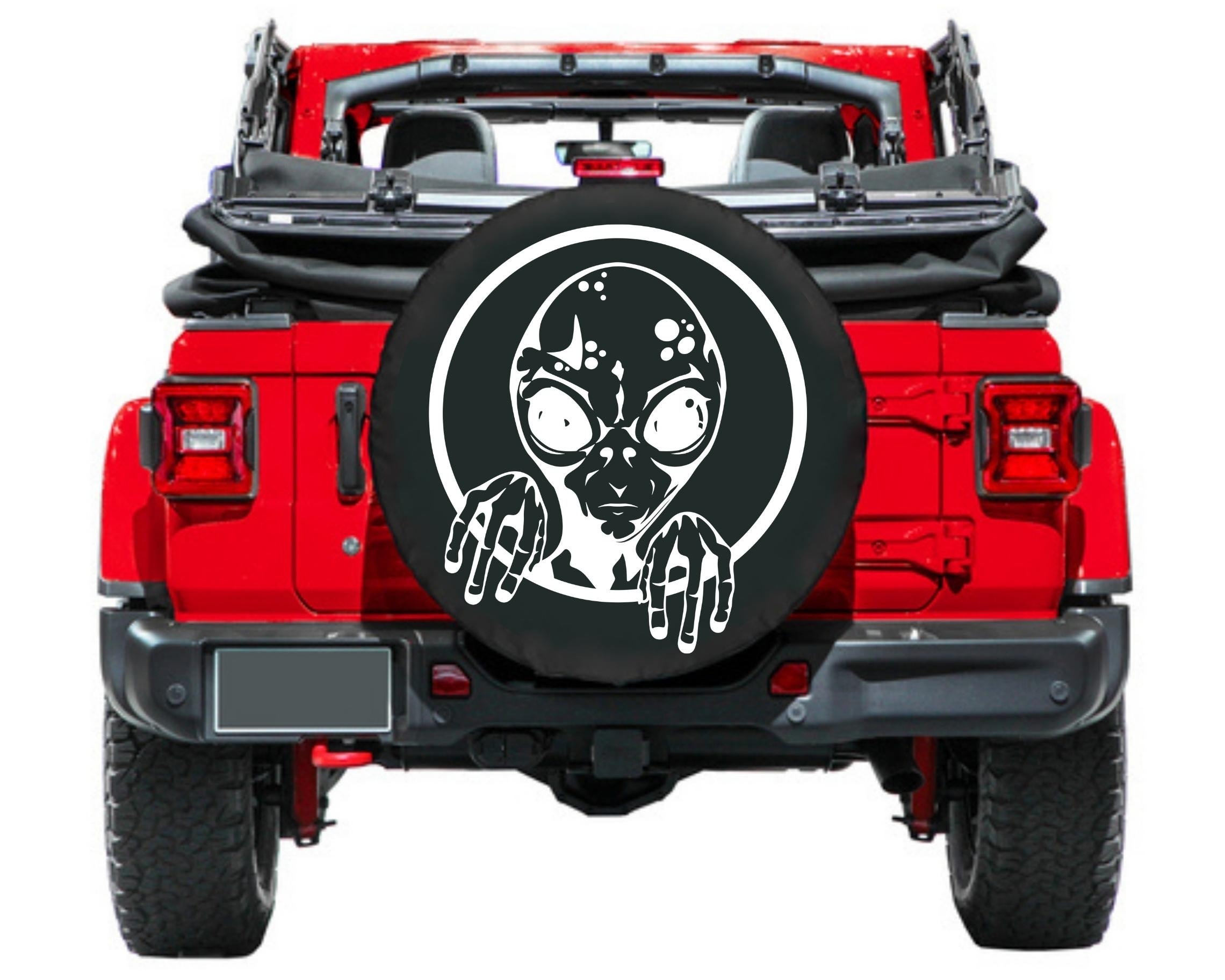 Spare Tire Cover Alien Spare Tire Cover Tire Cover UFO Car - Etsy