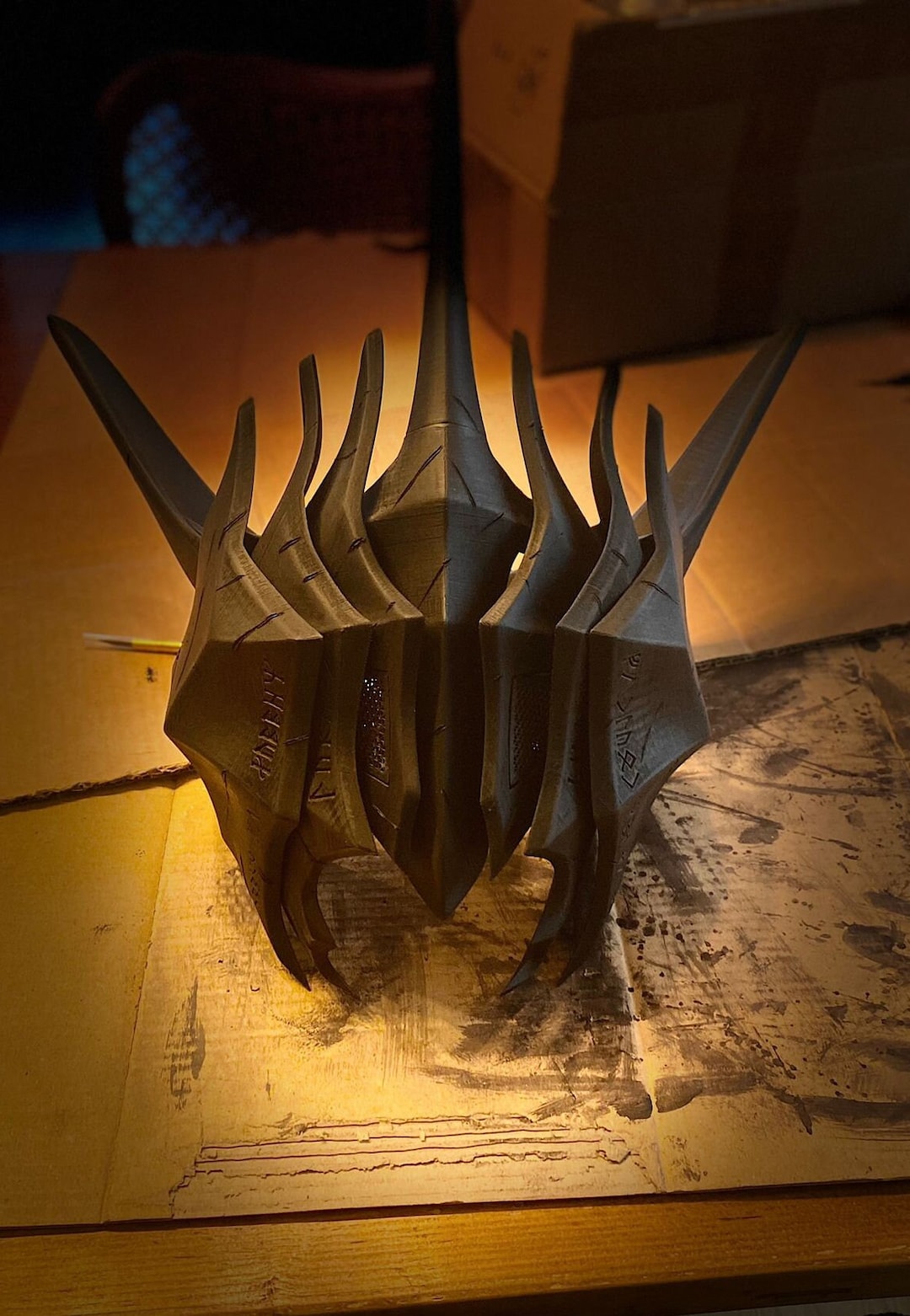 Sauron's Mouth Mask for Cosplay or Collection; Mouth of Sauron - Etsy UK