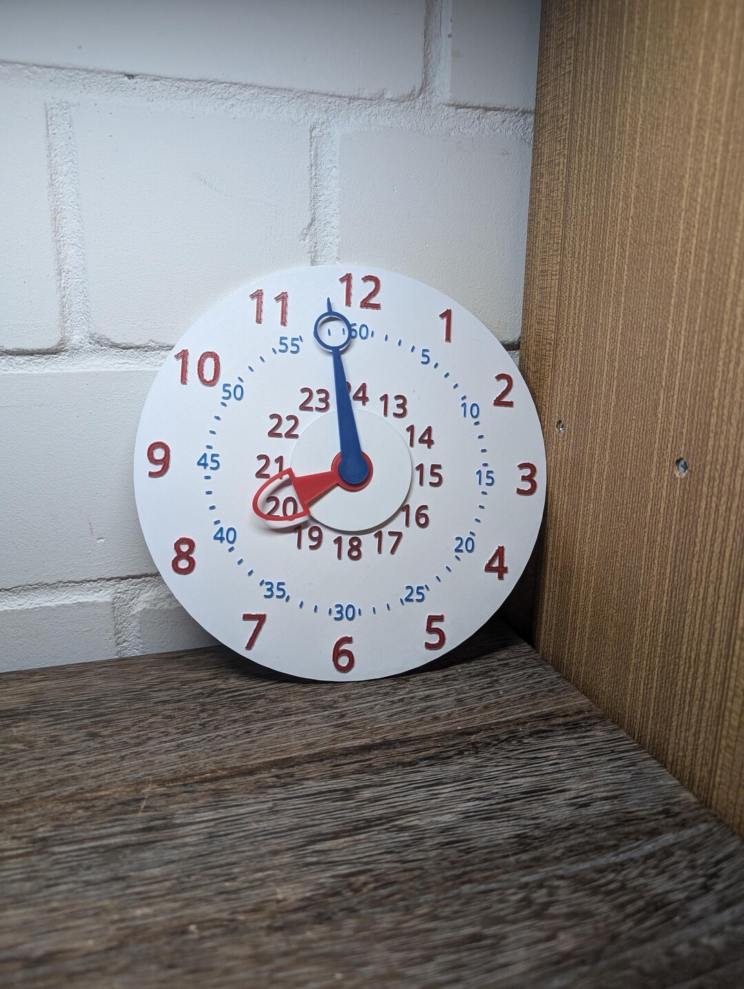 Learning Time Clock for Children to Learn to Tell Time - Etsy