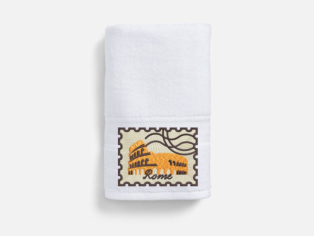 Coliseum Rome Machine Embroidery Designs. Mail Embroidery | Etsy