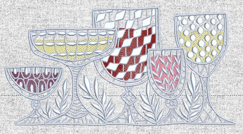 Glasses 3 Sizes Machine Embroidery Design - Etsy