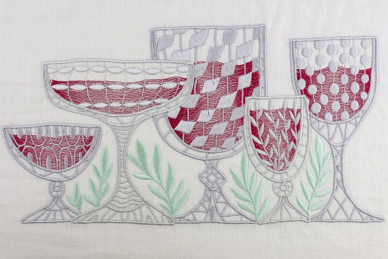 Glasses 3 Sizes Machine Embroidery Design - Etsy