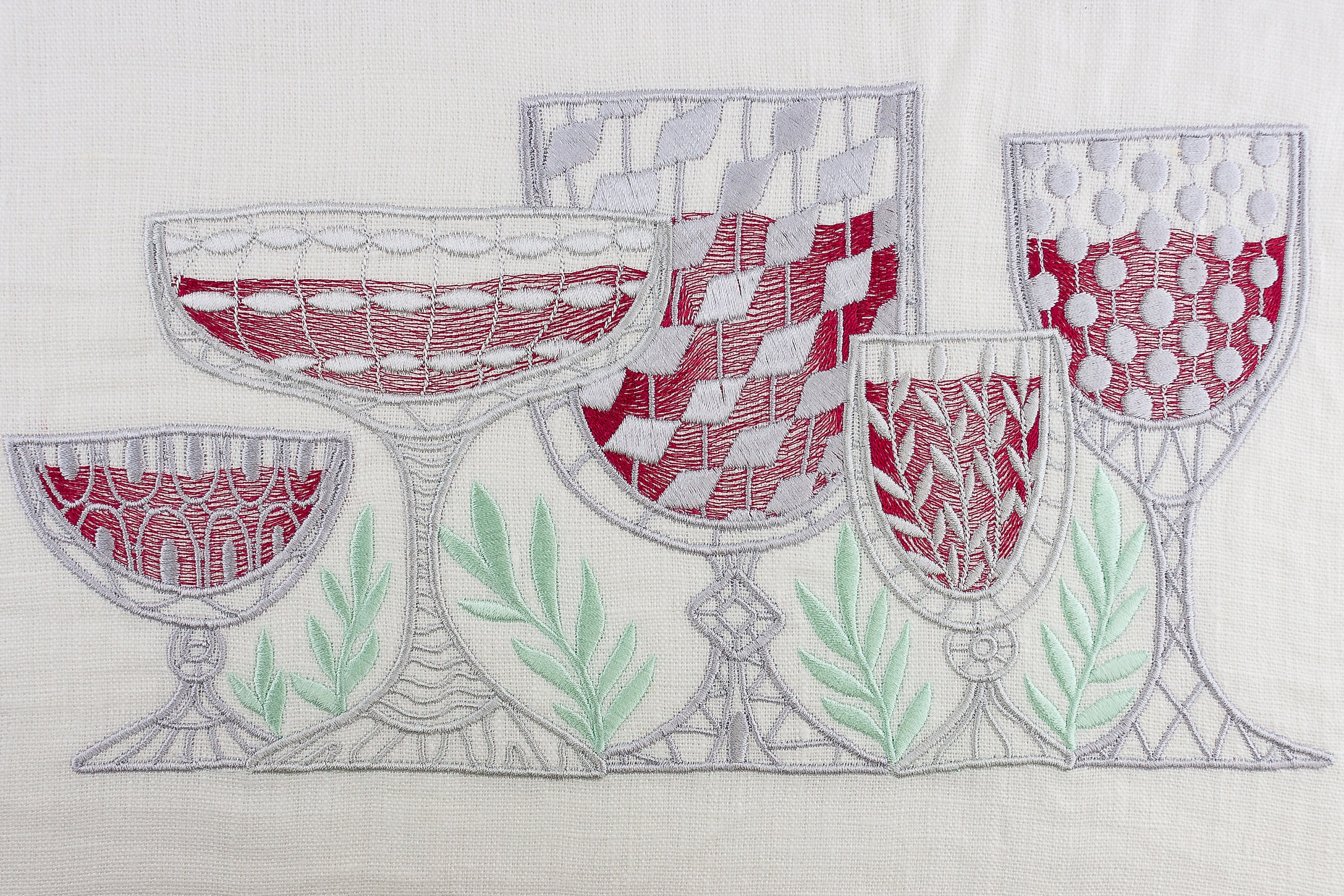 Glasses 3 Sizes Machine Embroidery Design | Etsy