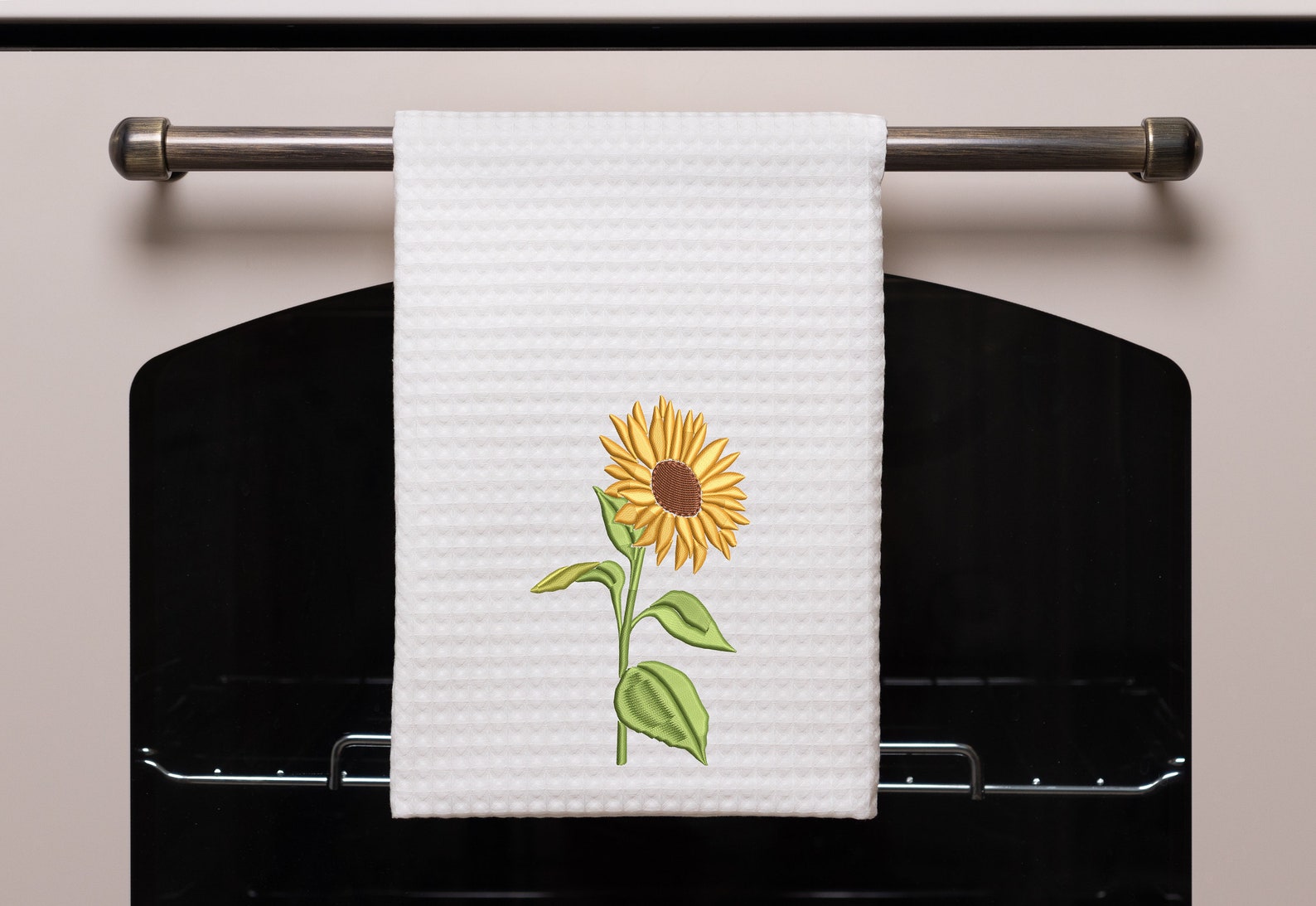 Sunflower Machine Embroidery Design. Flower Digital Download - Etsy