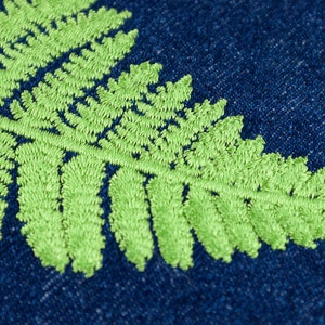 Machine Embroidery Designs Fern Leaf 3 Sizes - Etsy