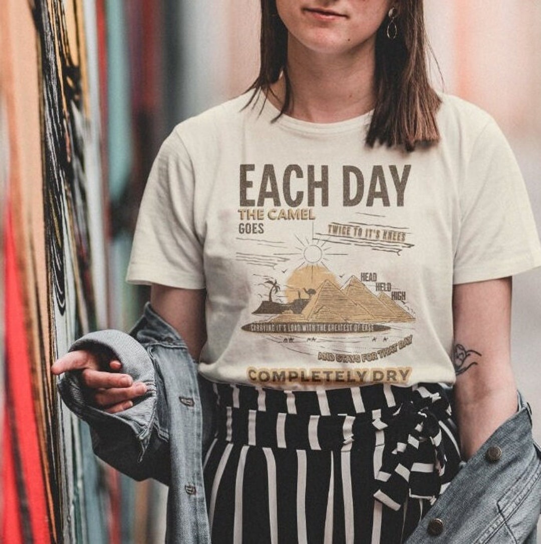 AA Camel Prayer Women's T-shirt Gift for Sponsor | Perfect Sobriety ...