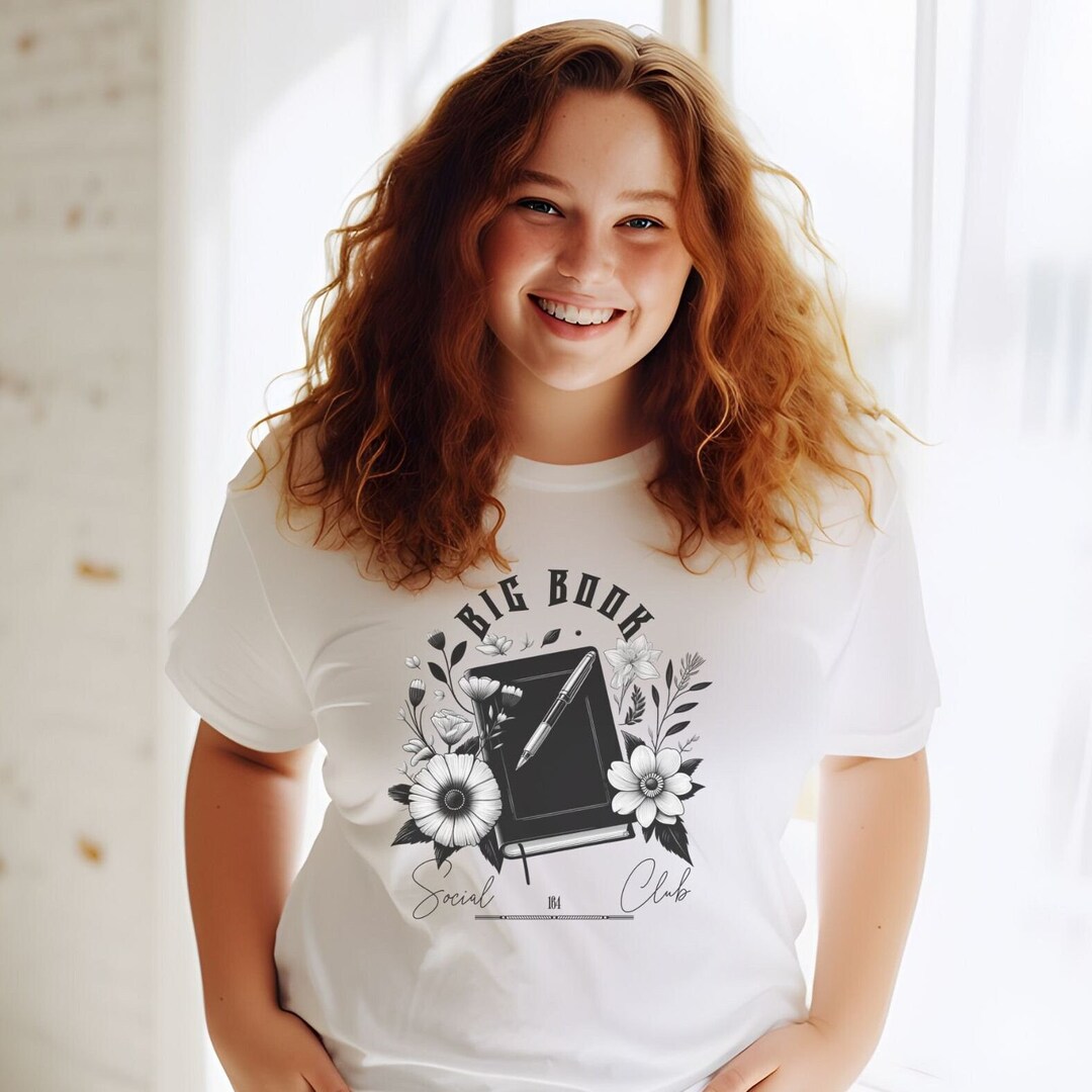 Big Book Sponsor Sponsee Tshirt, AA 12 Steps Sobriety Gift for Her ...