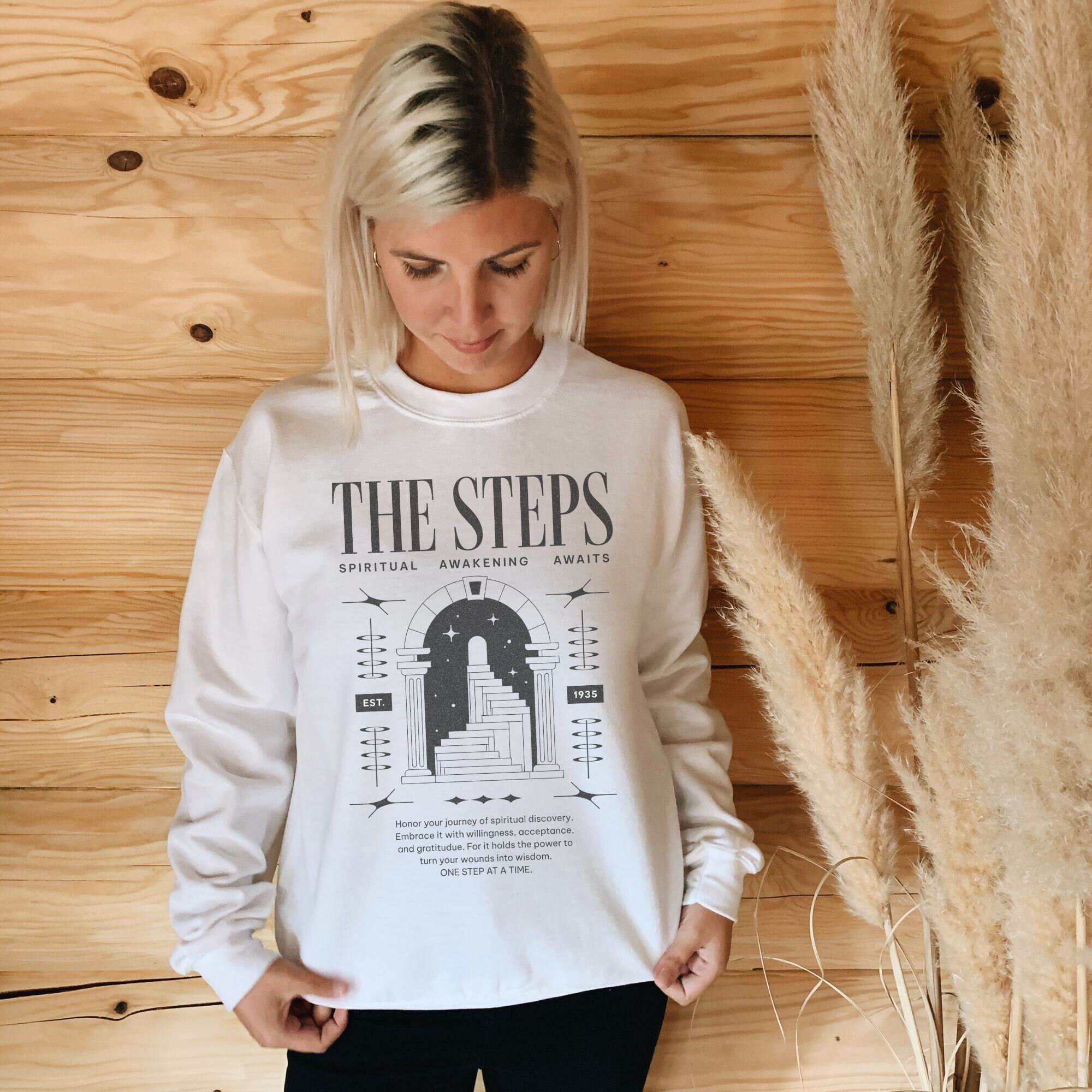 AA 12 Steps Recovery Journey Shirt: Celebrate Sobriety & Spiritual ...