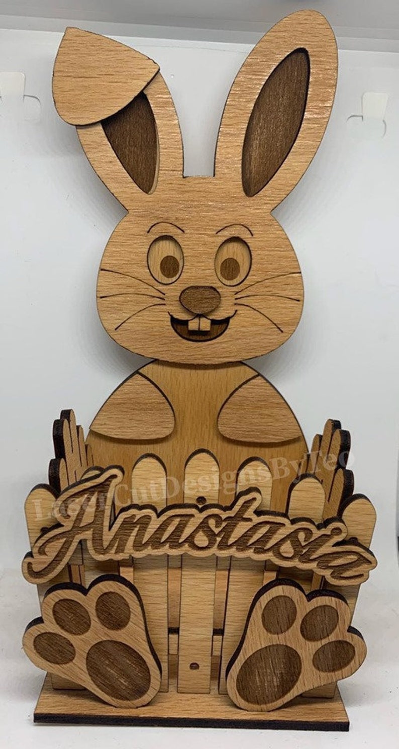 Easter Bunny Dxf Files for Laser Cutting Cnc/instant Download Laser Cut ...