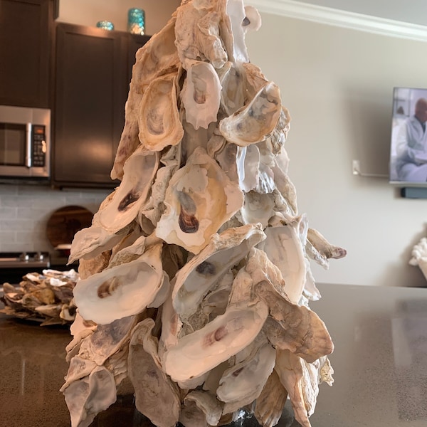 Oyster Shell Christmas Tree - Etsy
