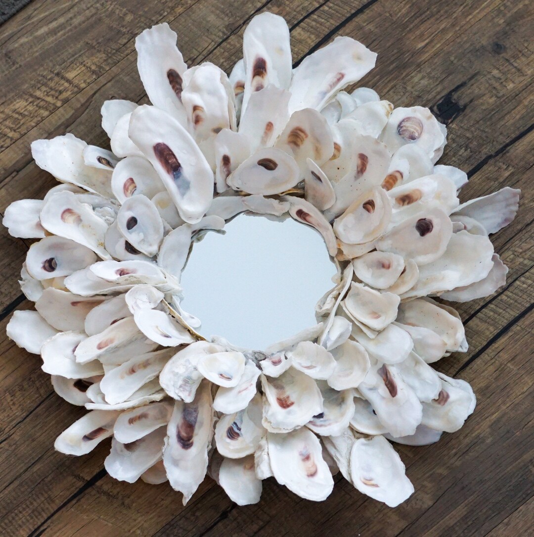 Oyster Shell Mirror - Etsy