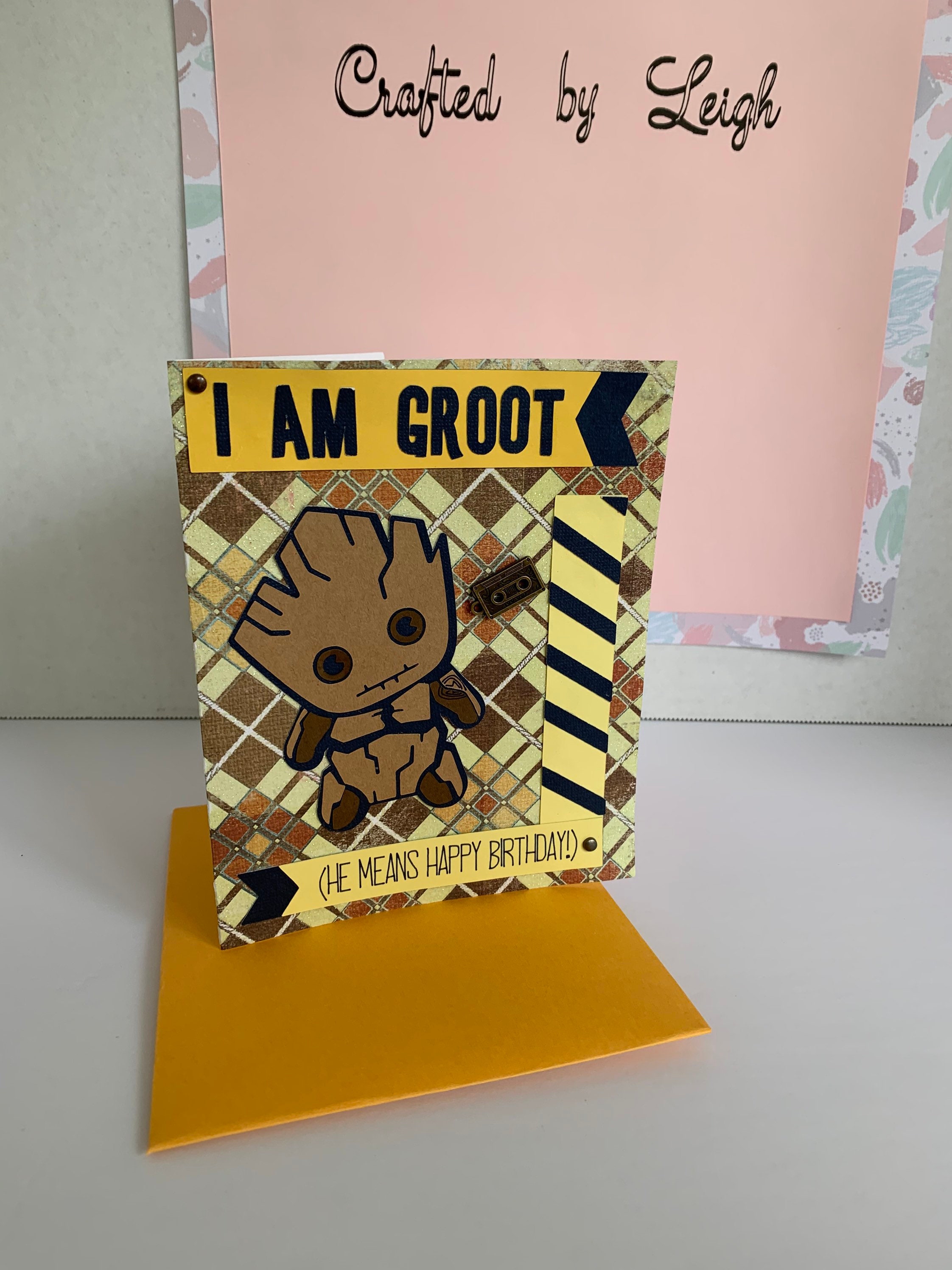 GROOT Birthday Card - Etsy