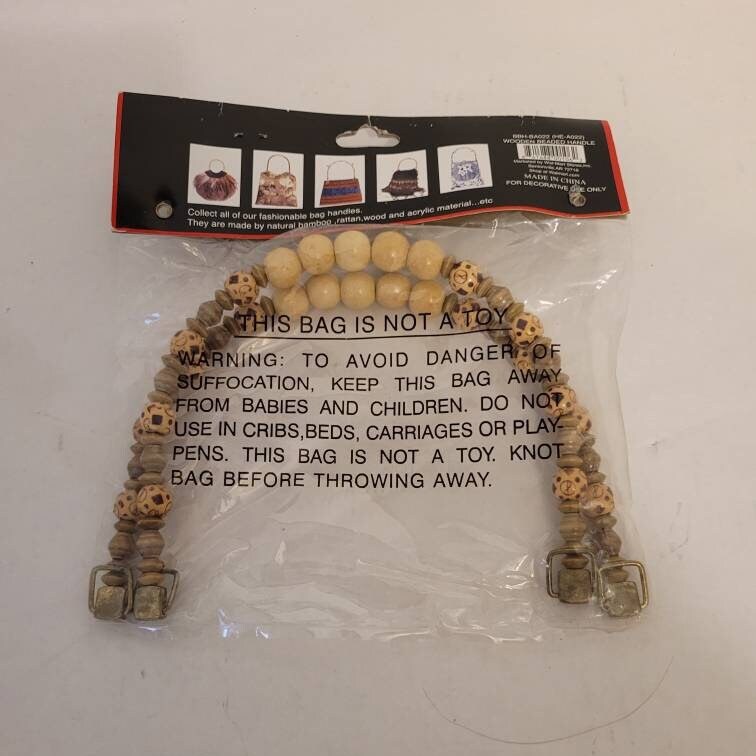 Beaded Handle for Designing Your Own Bags Handbag Bamboo, Rattan, Wood ...