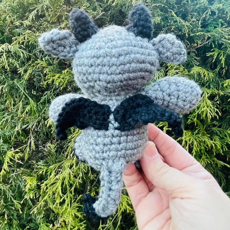 Baby Devil Crochet Pattern- Amigurumi Patterns- Halloween Imp- Kawaii ...
