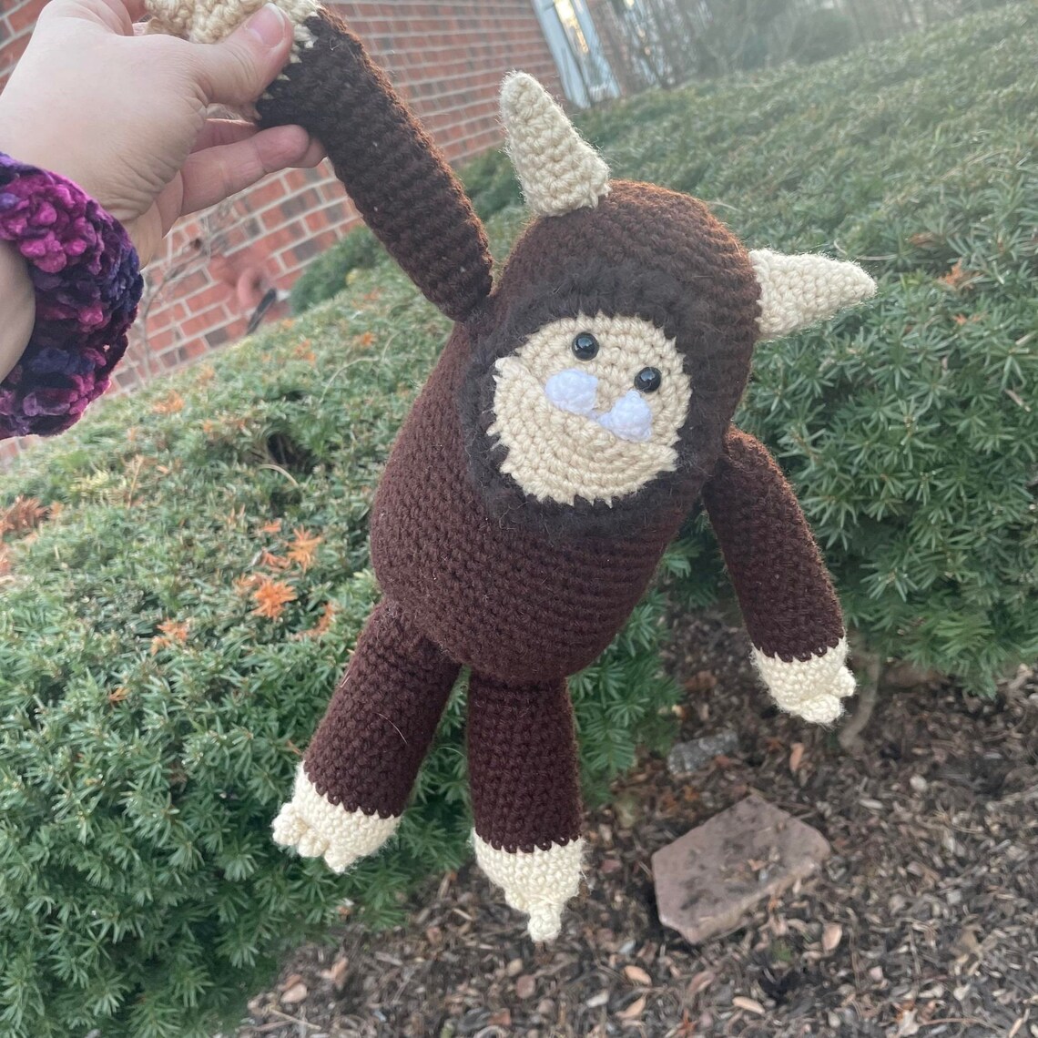 Bigfoot Buddy Crochet Pattern: Amigurumi Yeti Sasquatch (PDF Pattern ...