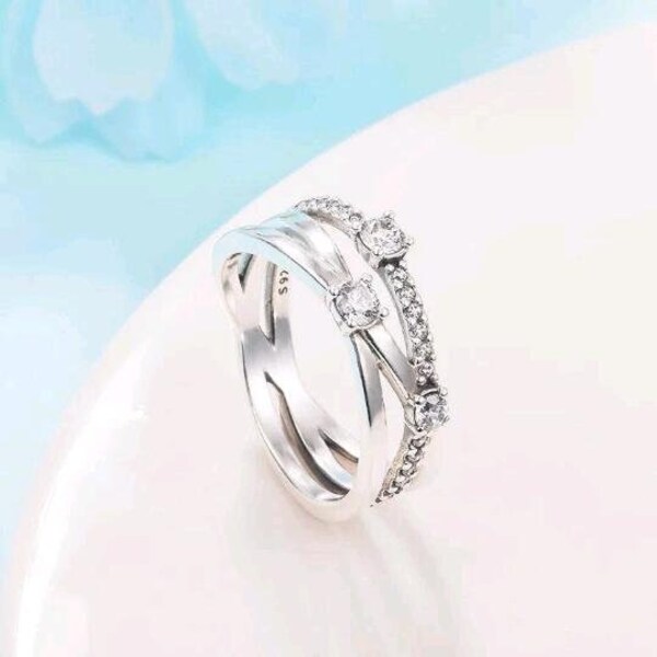 Triple Finger Ring - Etsy