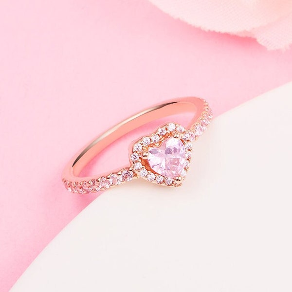 Pink Gold Rings - Etsy