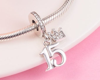 Pandora 15th Birthday Charm - Etsy