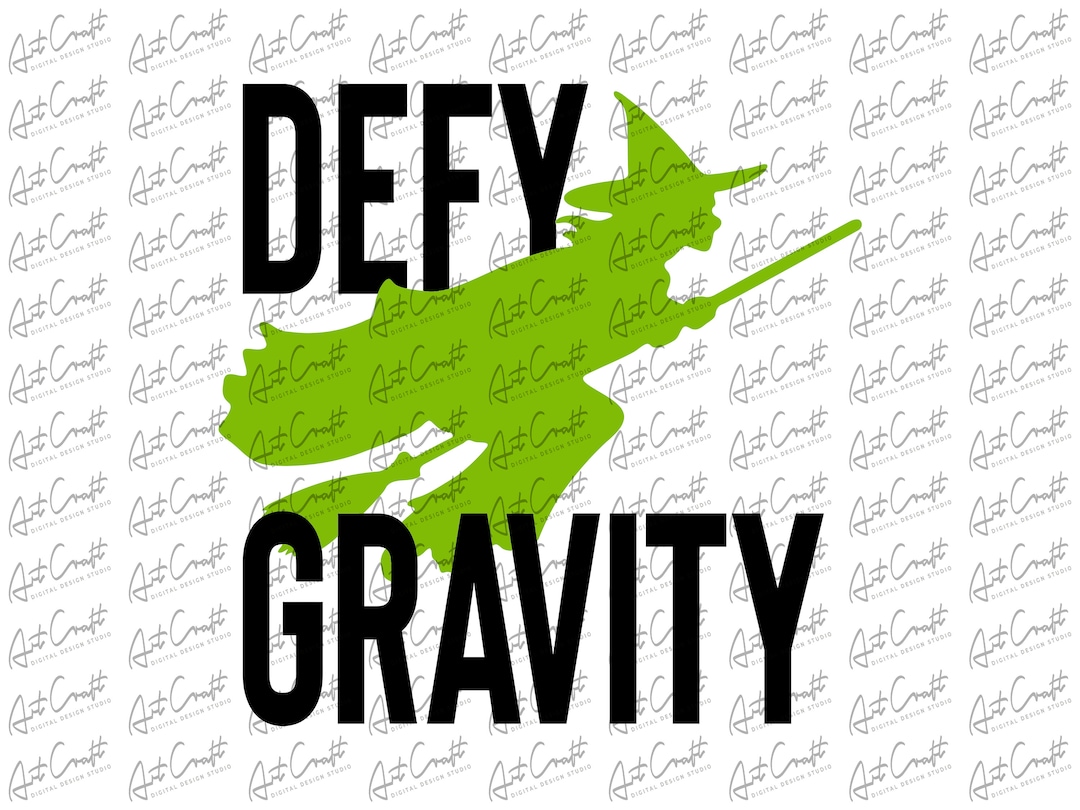 Defy Gravity Png Download - Etsy