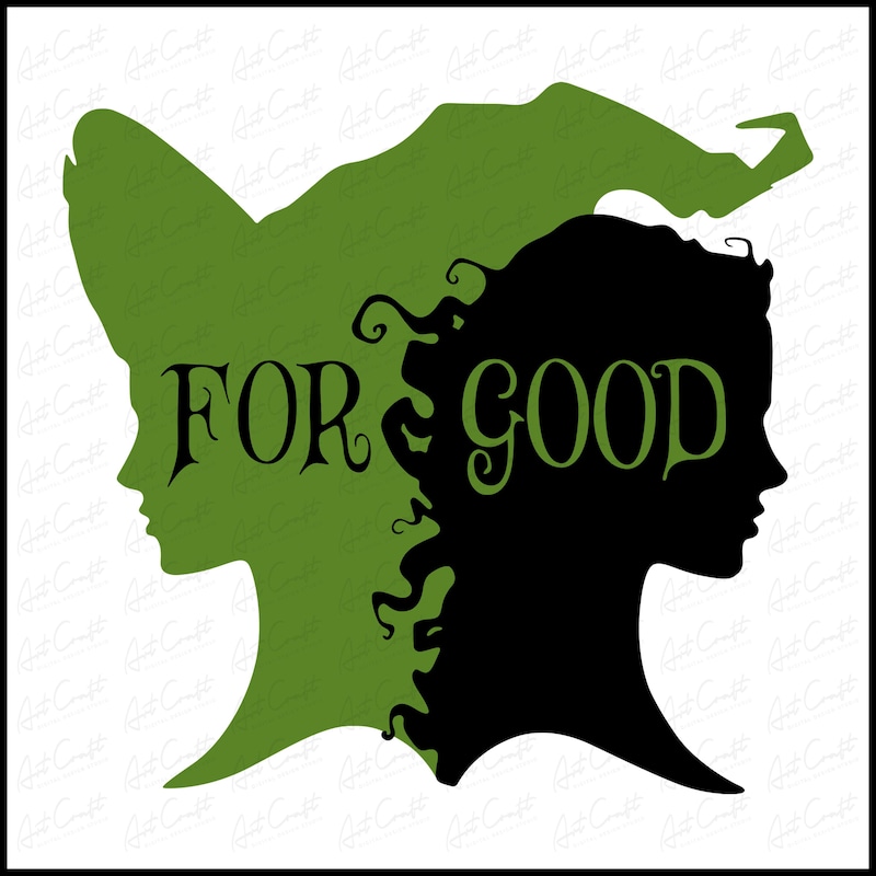Wicked Elphaba Silhouette - Etsy