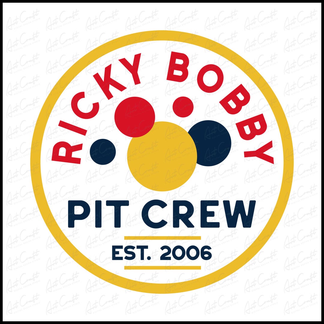 Ricky Bobby Pit Crew Png Download - Etsy