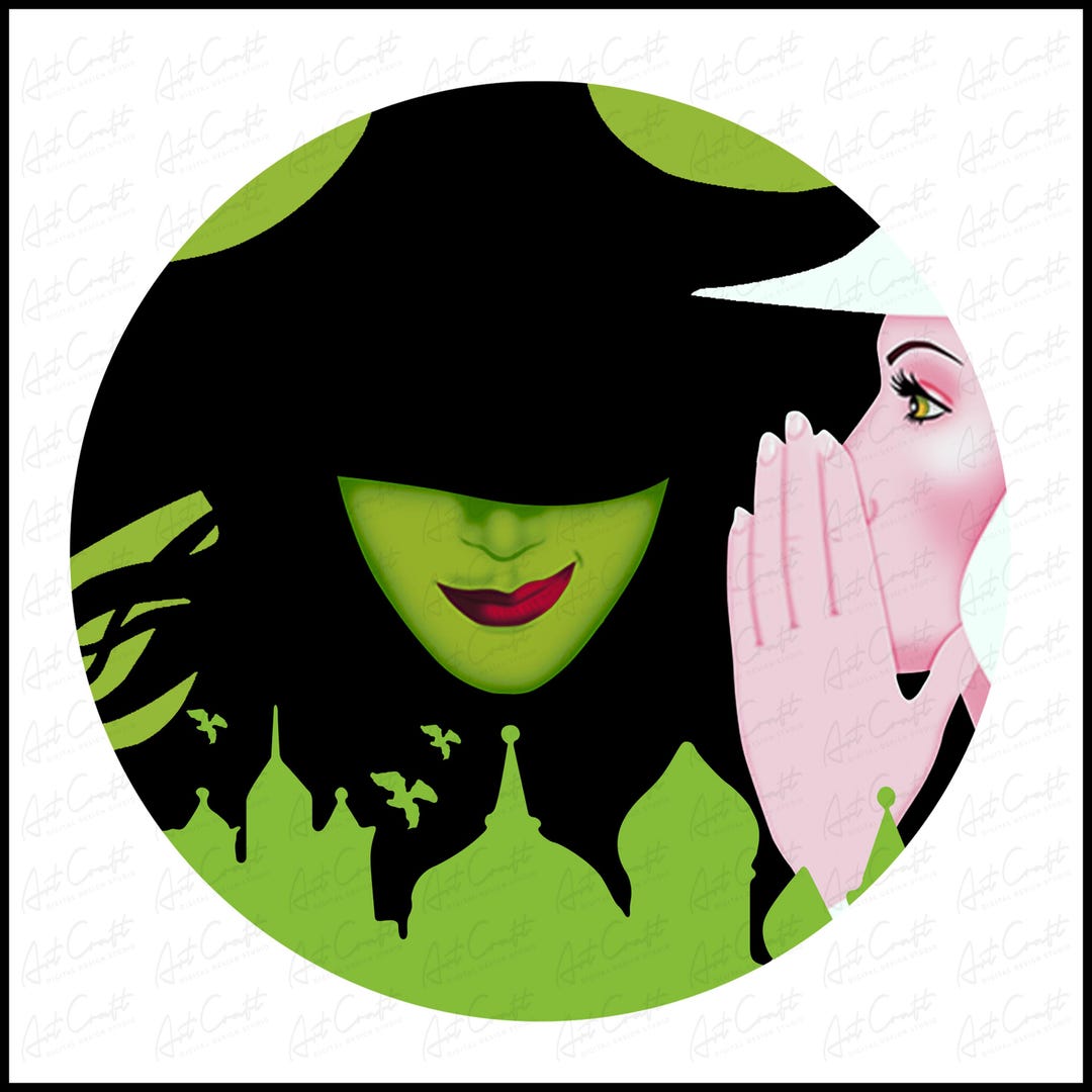 Broadway Musical Wicked Digital Design Download - Etsy