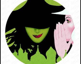 Wicked Musical Quotes Digital Design Download, Wicked Sublimation ...
