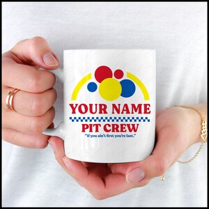 Custom Name Pit Crew Digital Design Download - Etsy