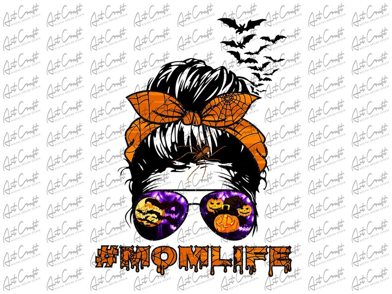 Descarga de imágenes PNG de la familia de Halloween de Mom Life - Etsy ...