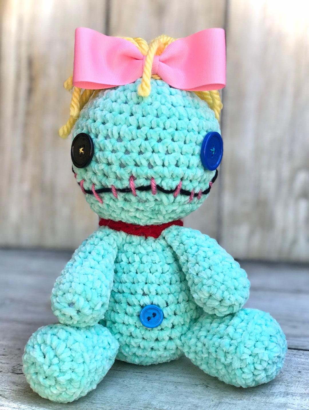 Made to Order 7-10 Day Wait Time Crochet Velvet Scrump Doll - Etsy